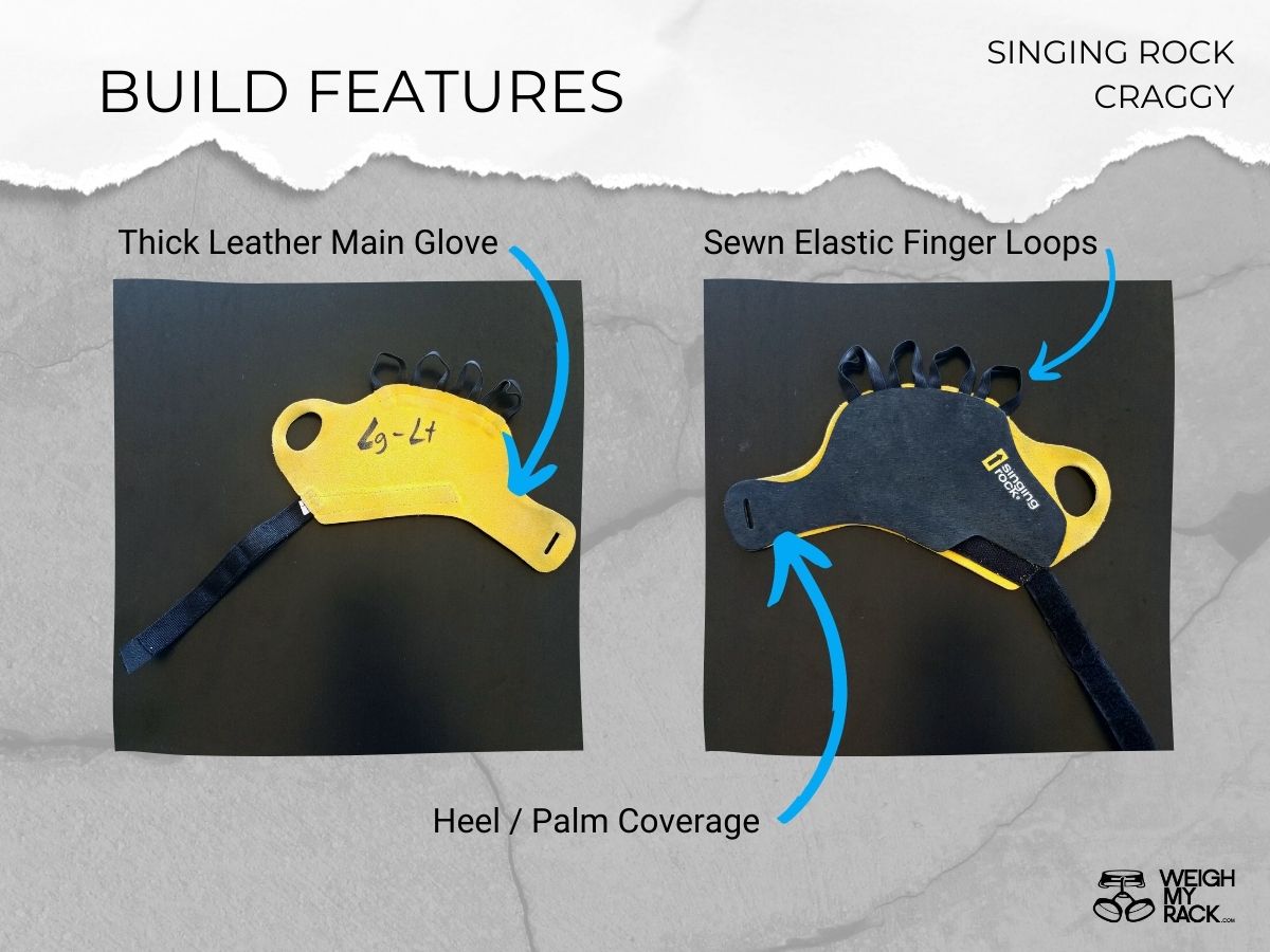 Review - Singing Rock Craggy Crack Gloves - WeighMyRack